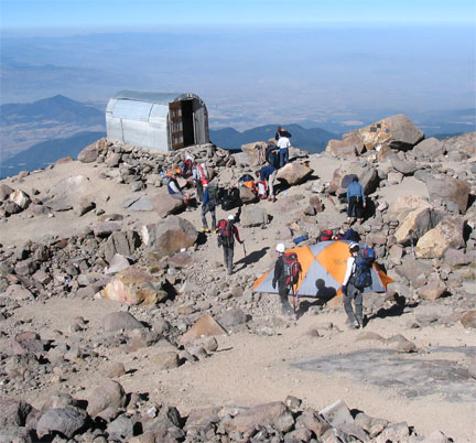 Mexico’s Volcanoes: Beren & Team Check in from High Camp on Ixta | RMI ...